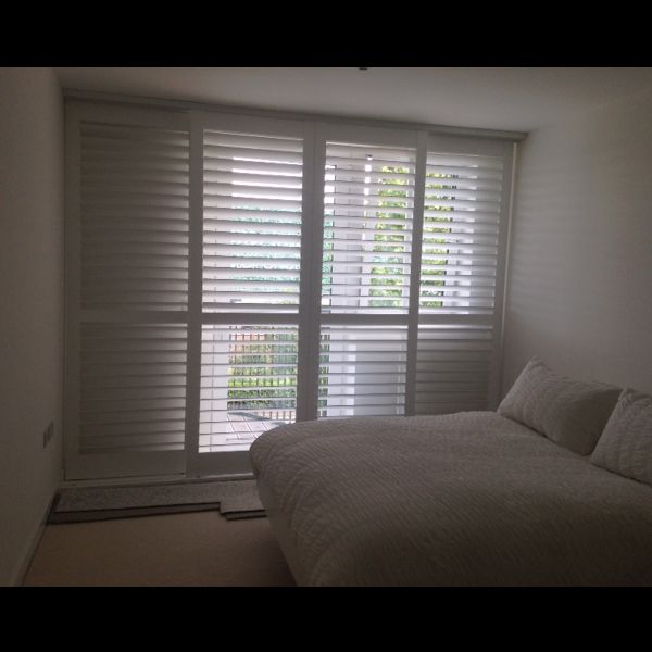 Wooden Bedroom Shutters - Made to Measure | TNESC